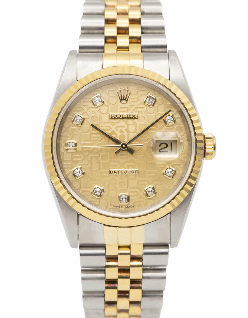 Pre-owned ROLEX Datejust 36 1995 - Trotters Jewellers